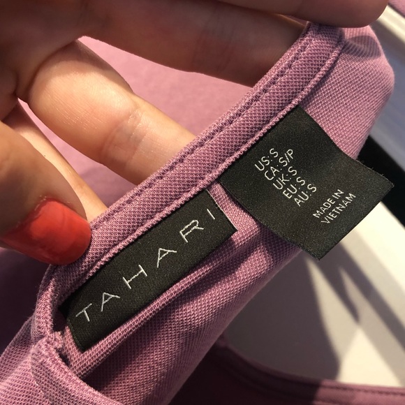 Tahari | Tops | Tahari Low Cut Blouse | Poshmark